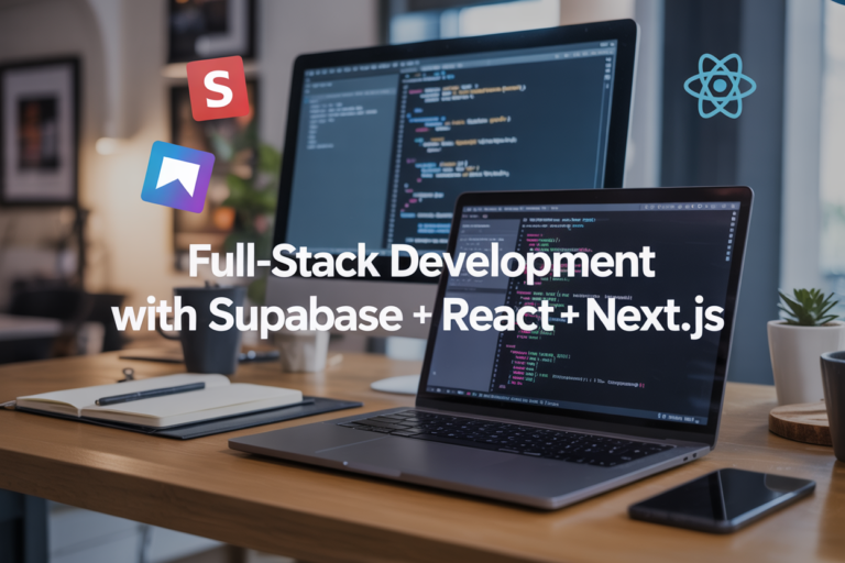 How to Build a Full-Stack App with Supabase, React, and Next.js ...